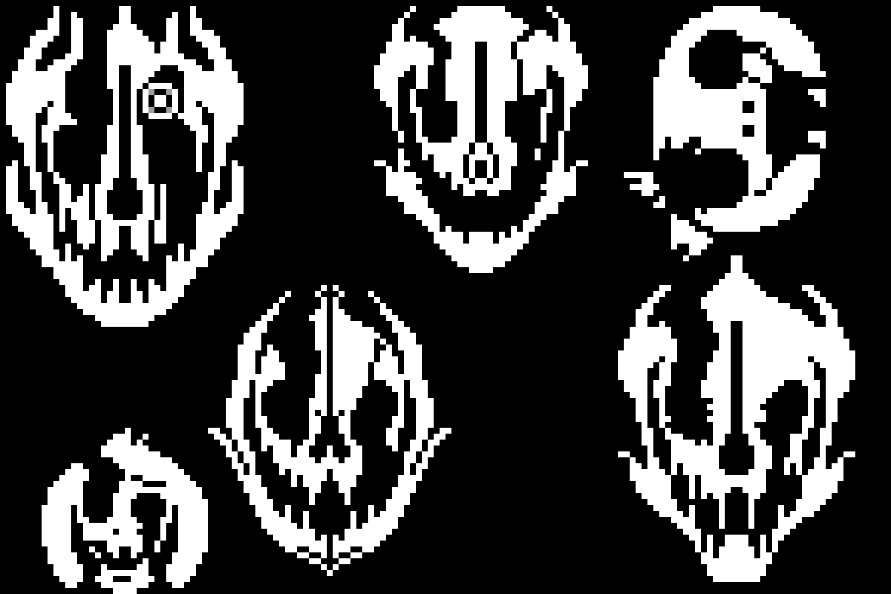 Pixilart - gaster blasters by ink-man