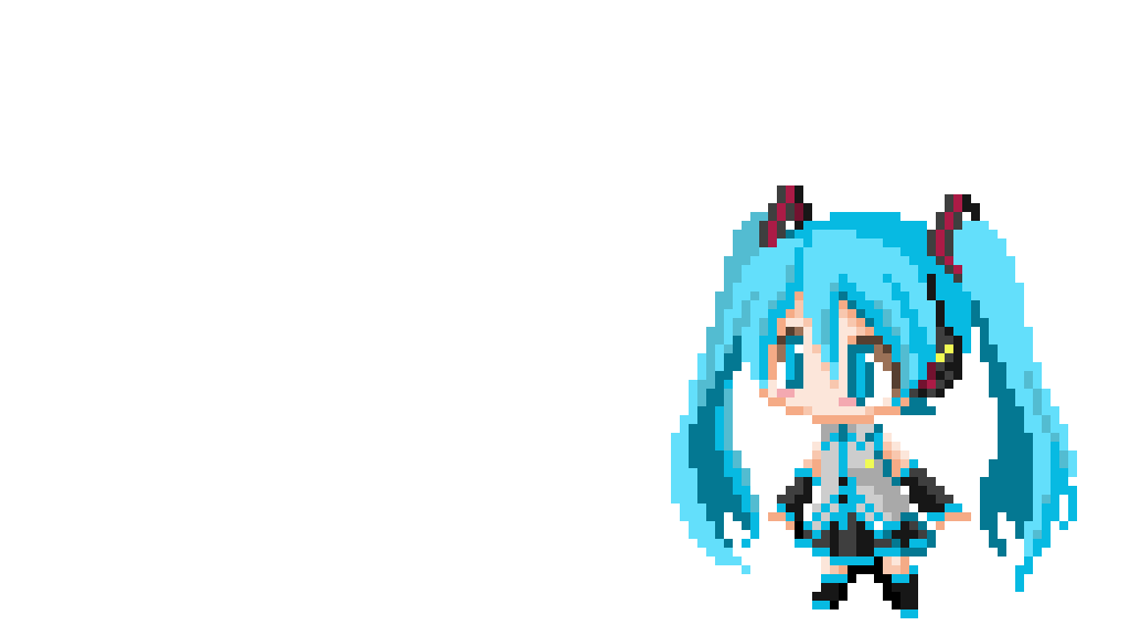 Pixilart - Miku for class now... by KaliKimothy