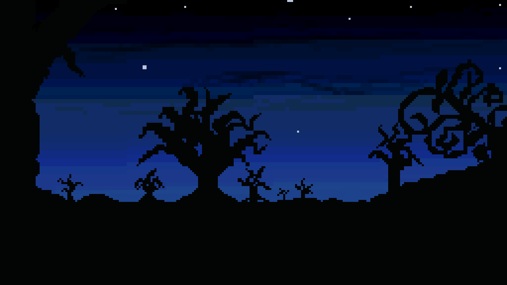 Pixilart - Night time, before time. GIF test by BattleChicken2