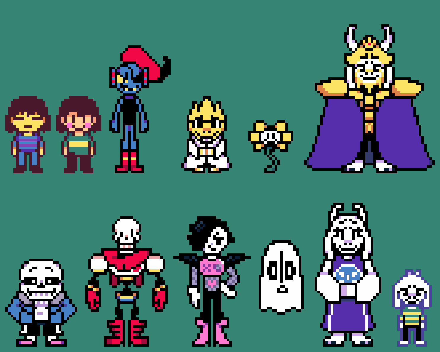 Pixilart - Undertale by shinesparks