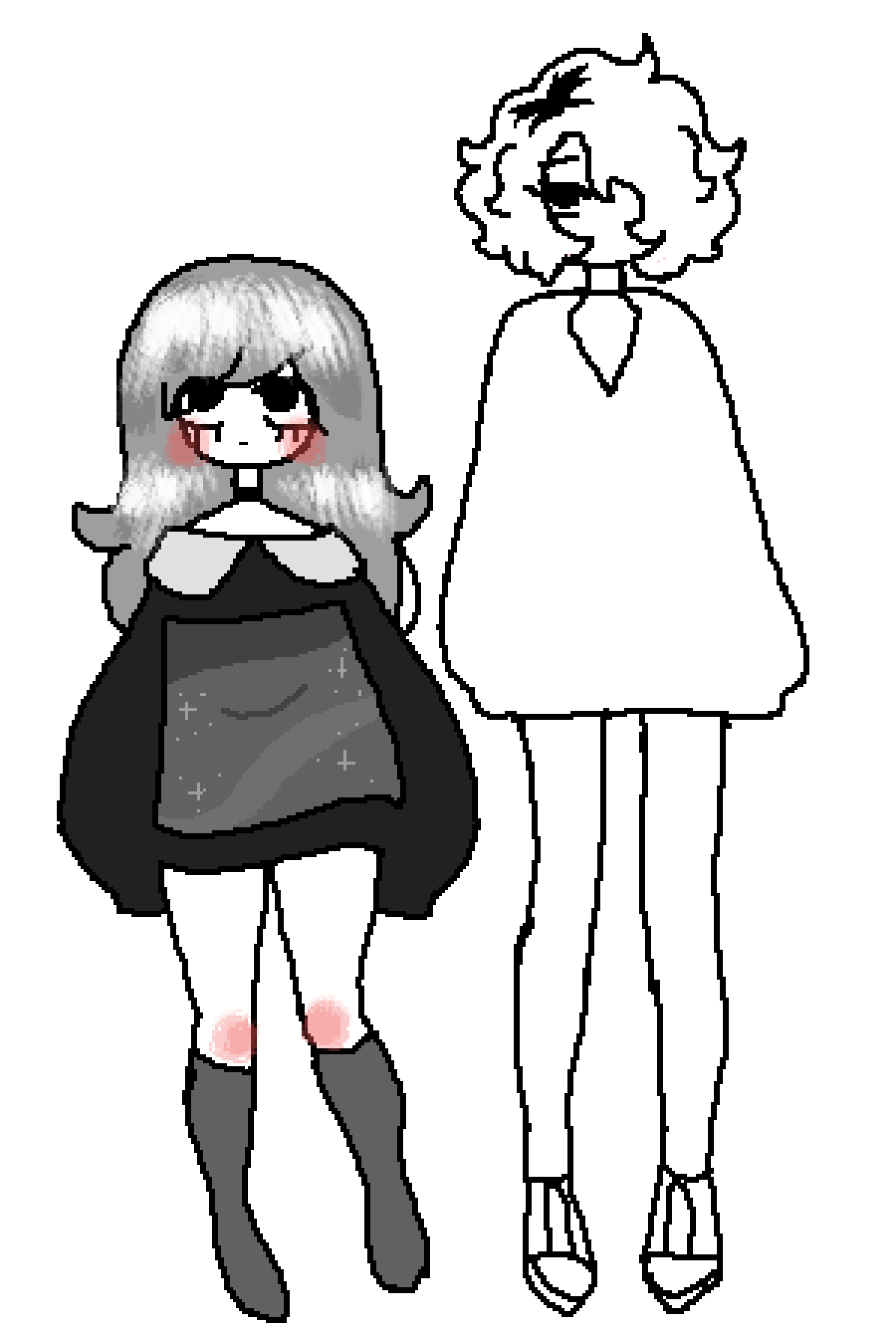 Pixilart - i dunno by Fat-eggs