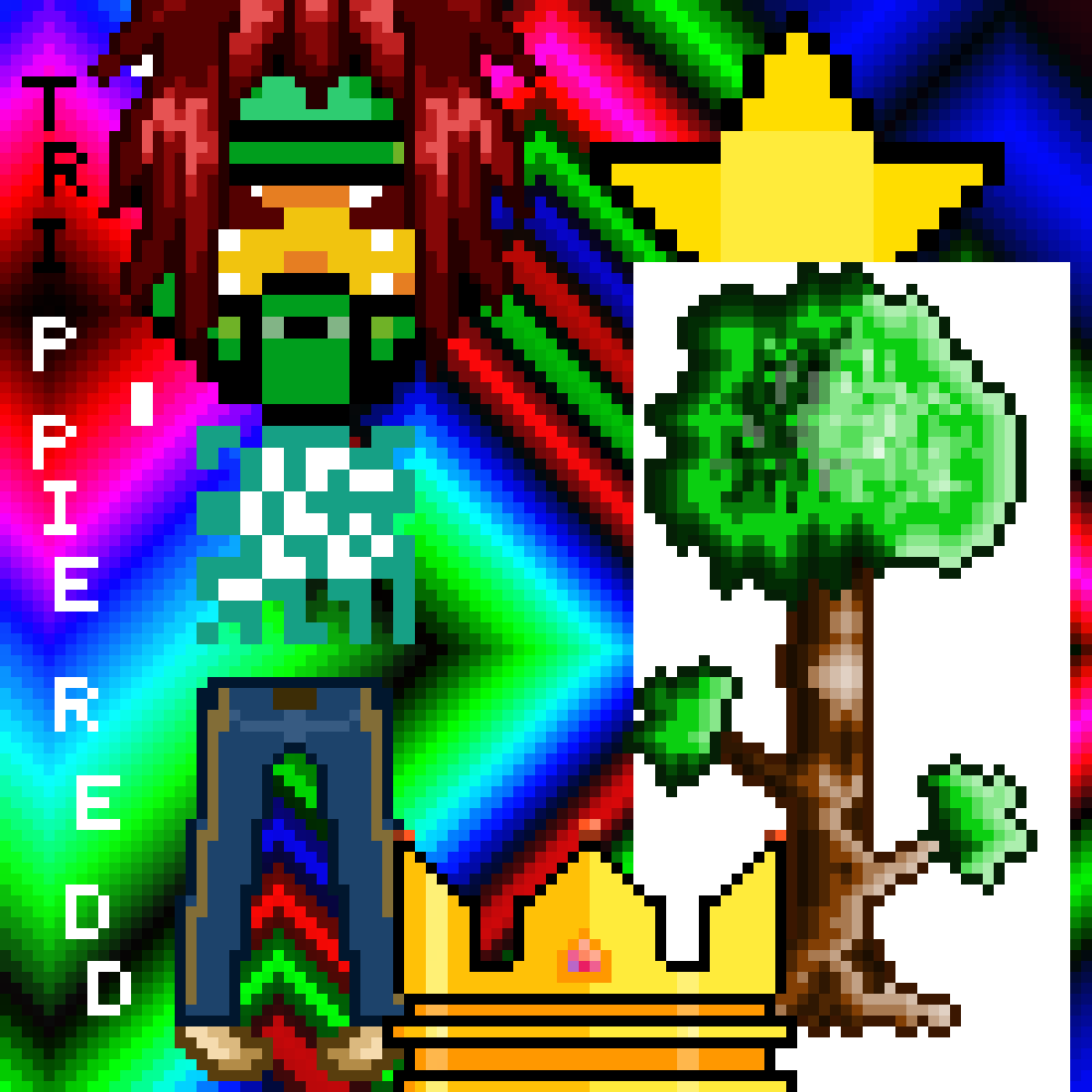 Editing halo trippie redd - Free online pixel art drawing tool - Pixilart