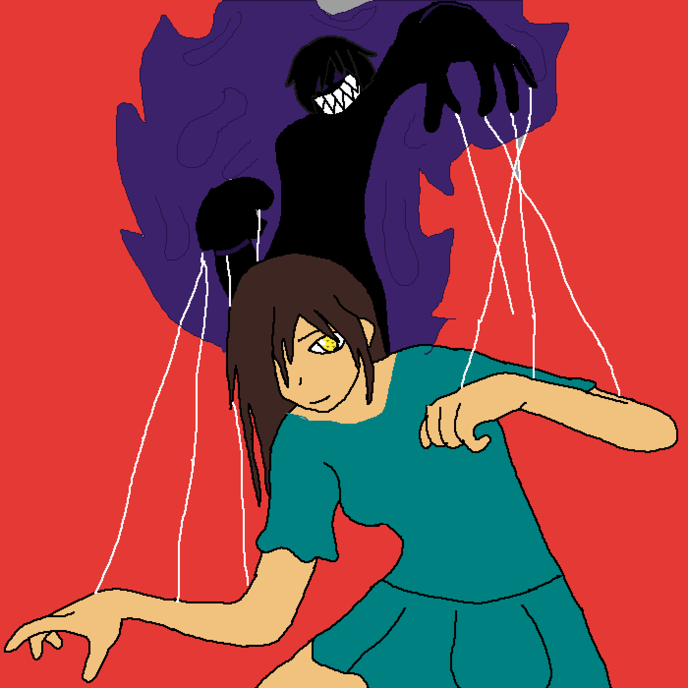 Pixilart - controlled by puppets by NarutoS2