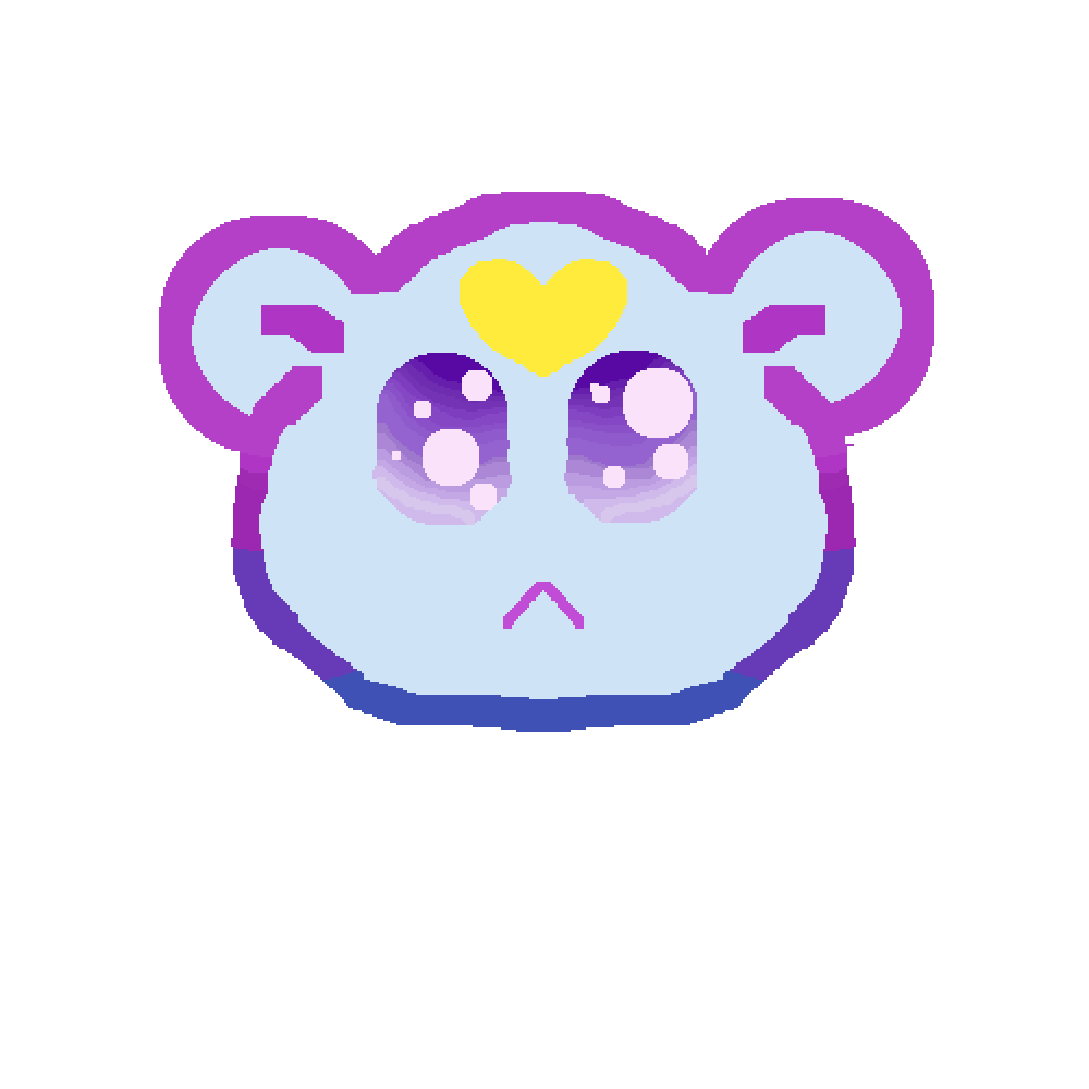 Pixilart - Moon bear by Glistenxox