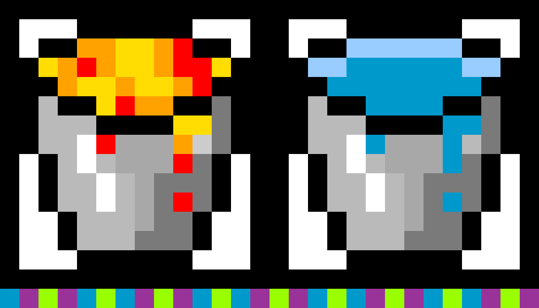Editing minecraft buckets - Free online pixel art drawing tool - Pixilart