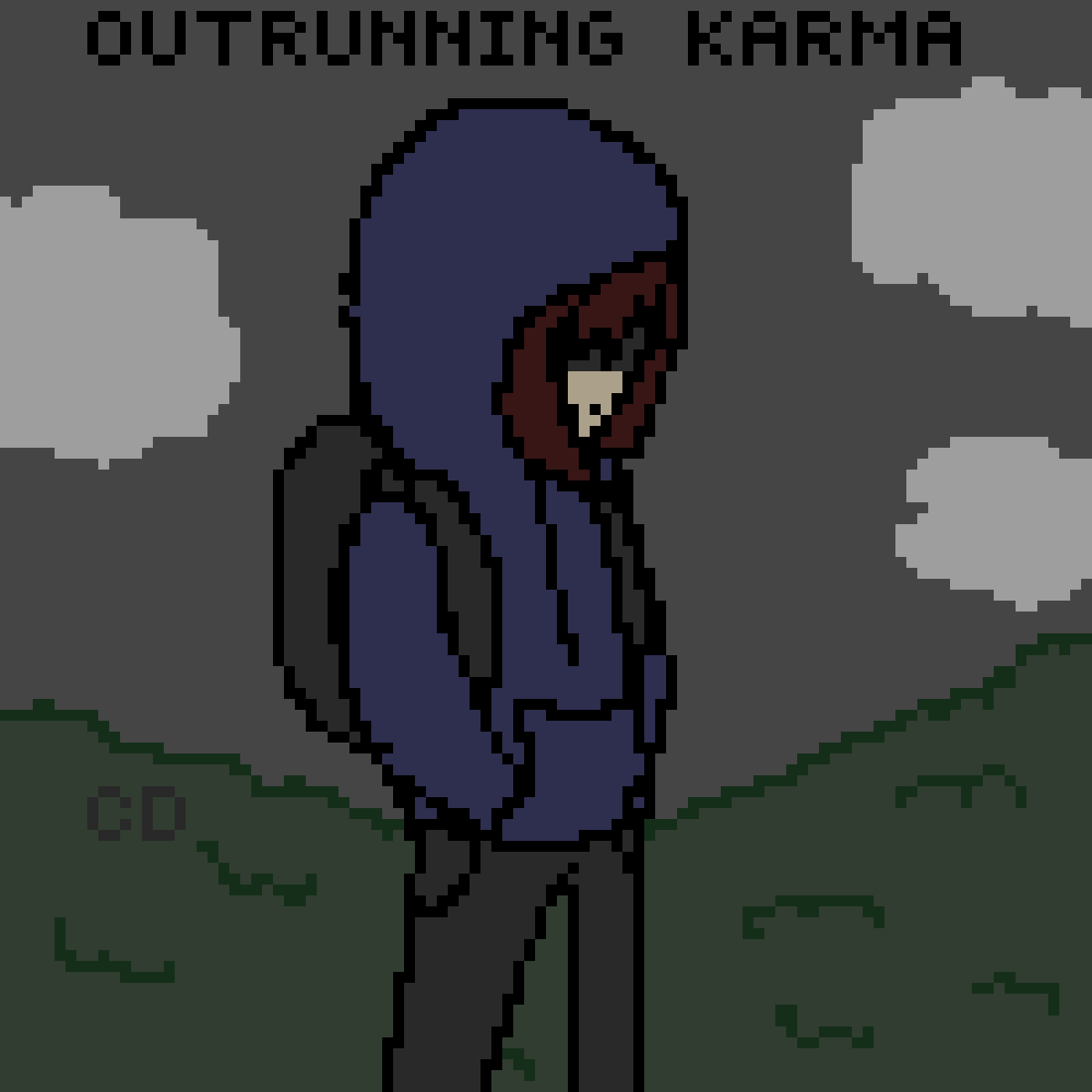 Pixilart - Outrunning karma - Oc my Stick- by Artie-sama