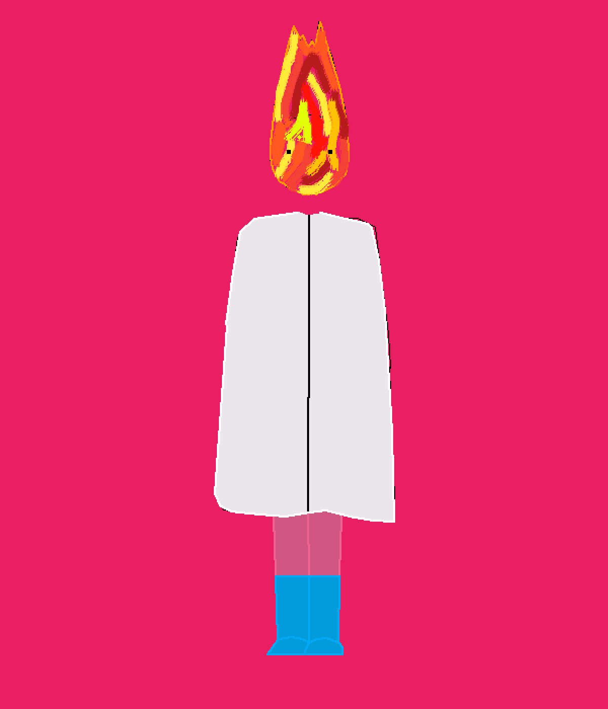 Pixilart - Bonnie Fire by Pixoli