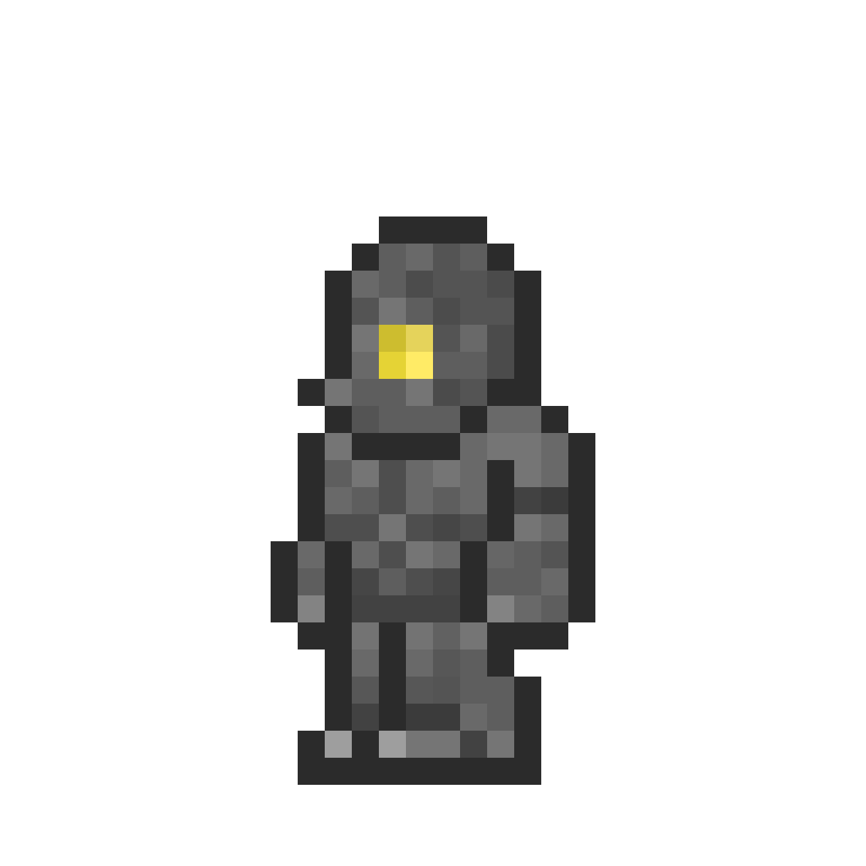 Pixilart - terraria earth elemental by stoltzmanethan