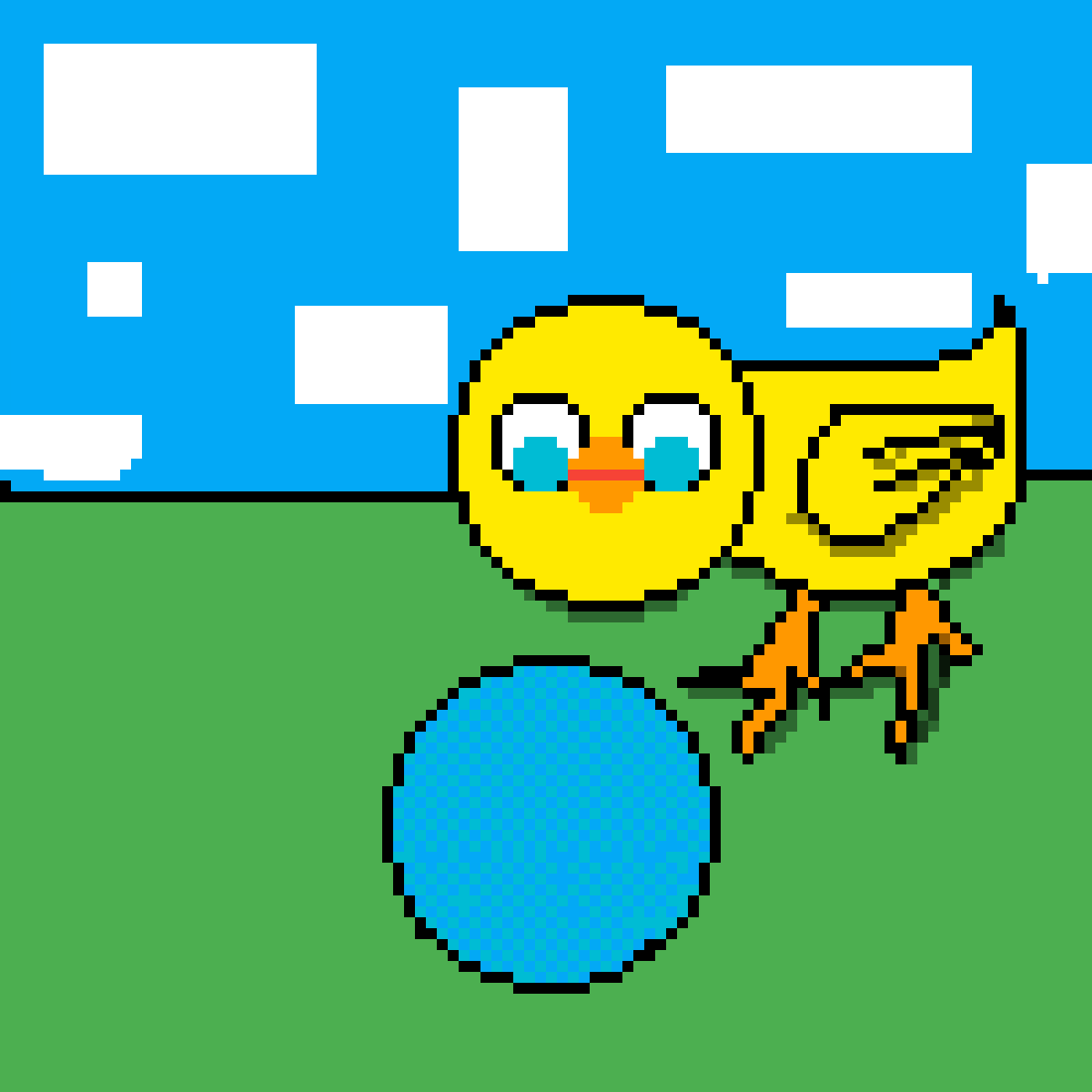 Editing Ducky - Free online pixel art drawing tool - Pixilart