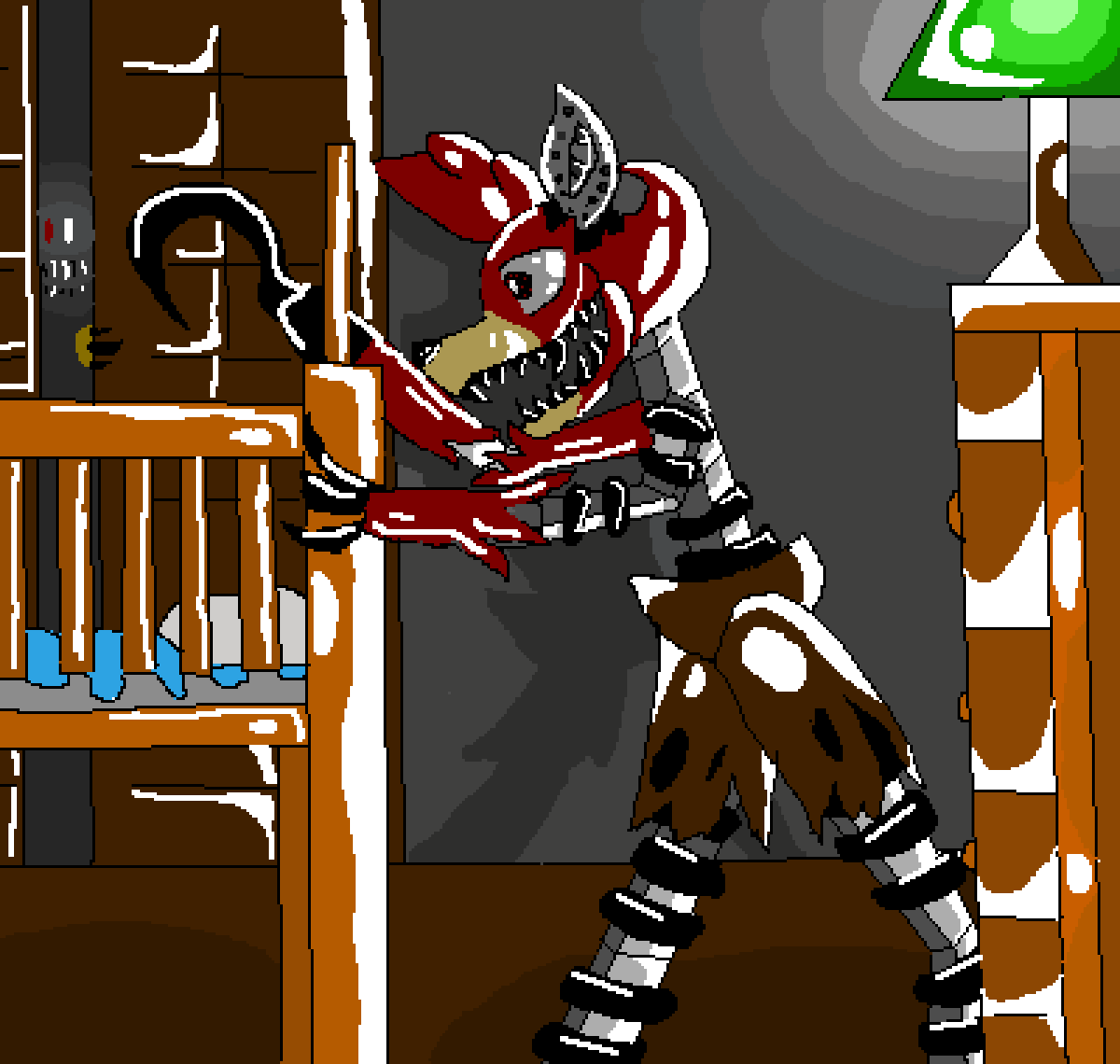 Pixilart - Reborn Foxy: Story Mode by FallenAbyss