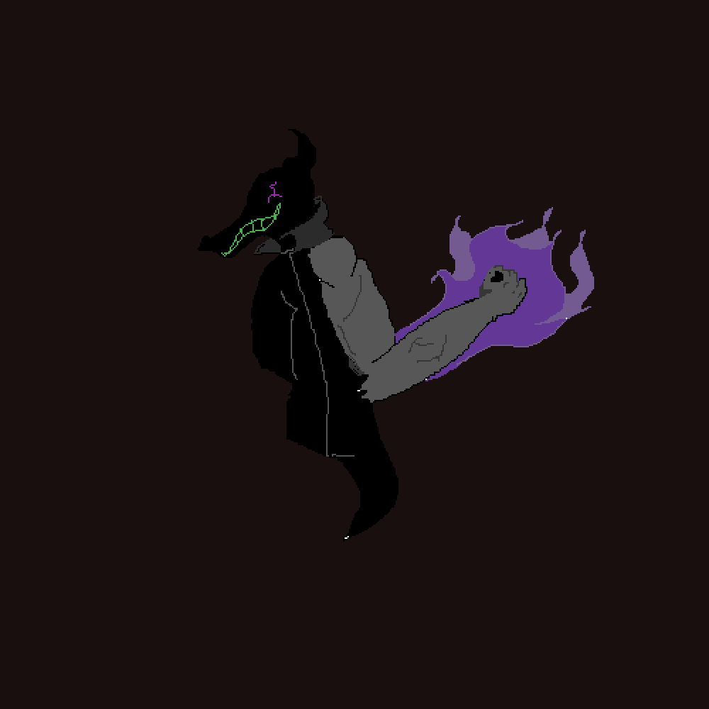 Pixilart - Cursed Gauntlet effect by Paradox-4-I