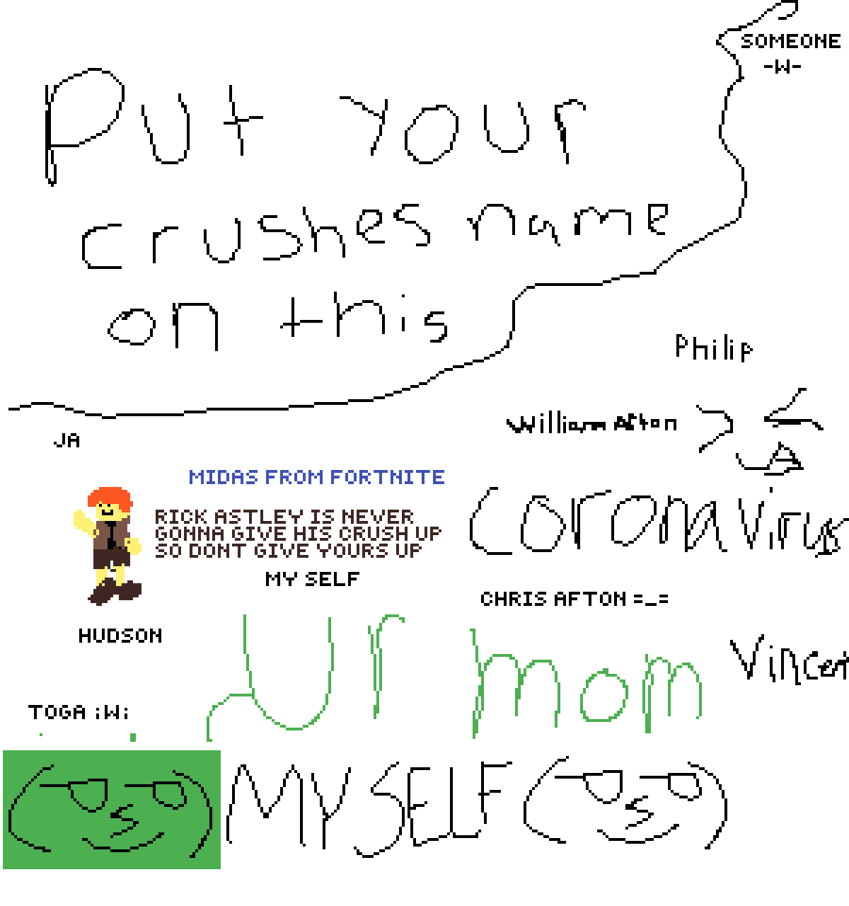 Editing Rick Astley - Free online pixel art drawing tool - Pixilart