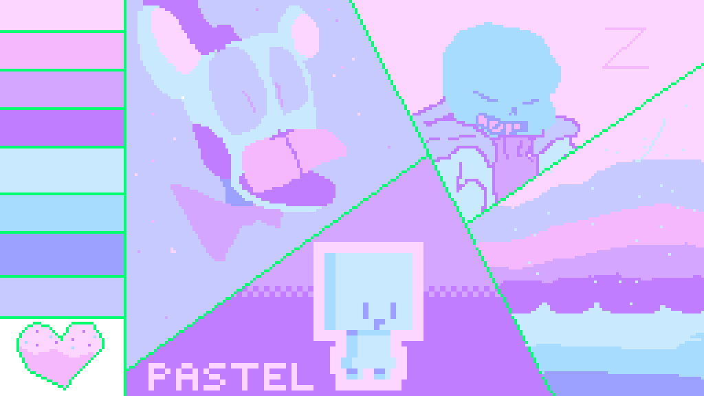 Editing Pastel Collab - Free online pixel art drawing tool - Pixilart