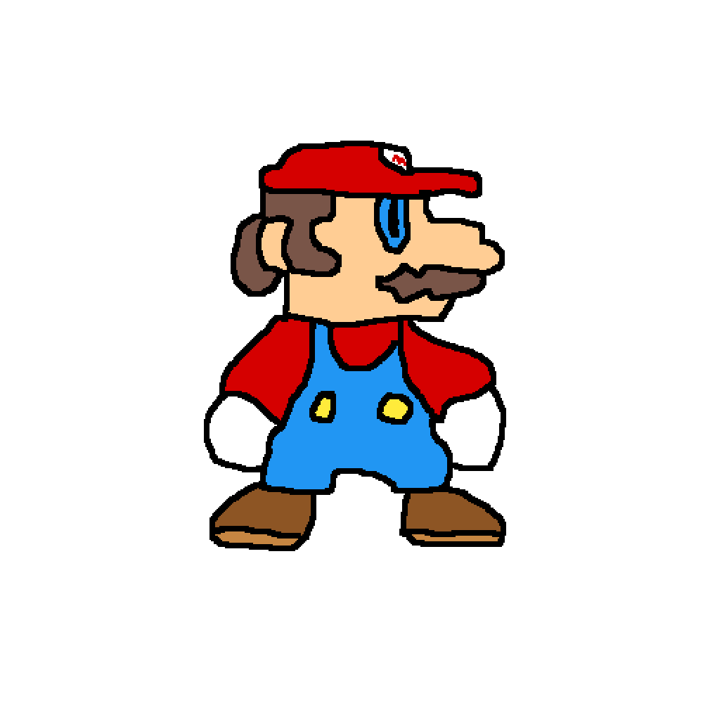 Pixilart - Mario by atobin0002