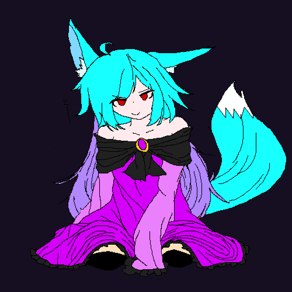 Pixilart - Evil Side Is On by furball21