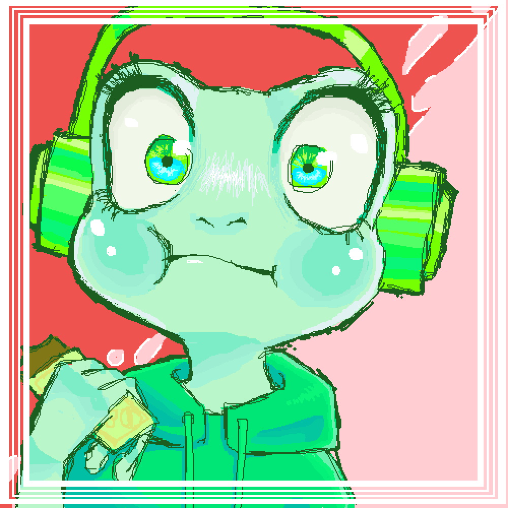 Pixilart - Ribbit by ImOkay