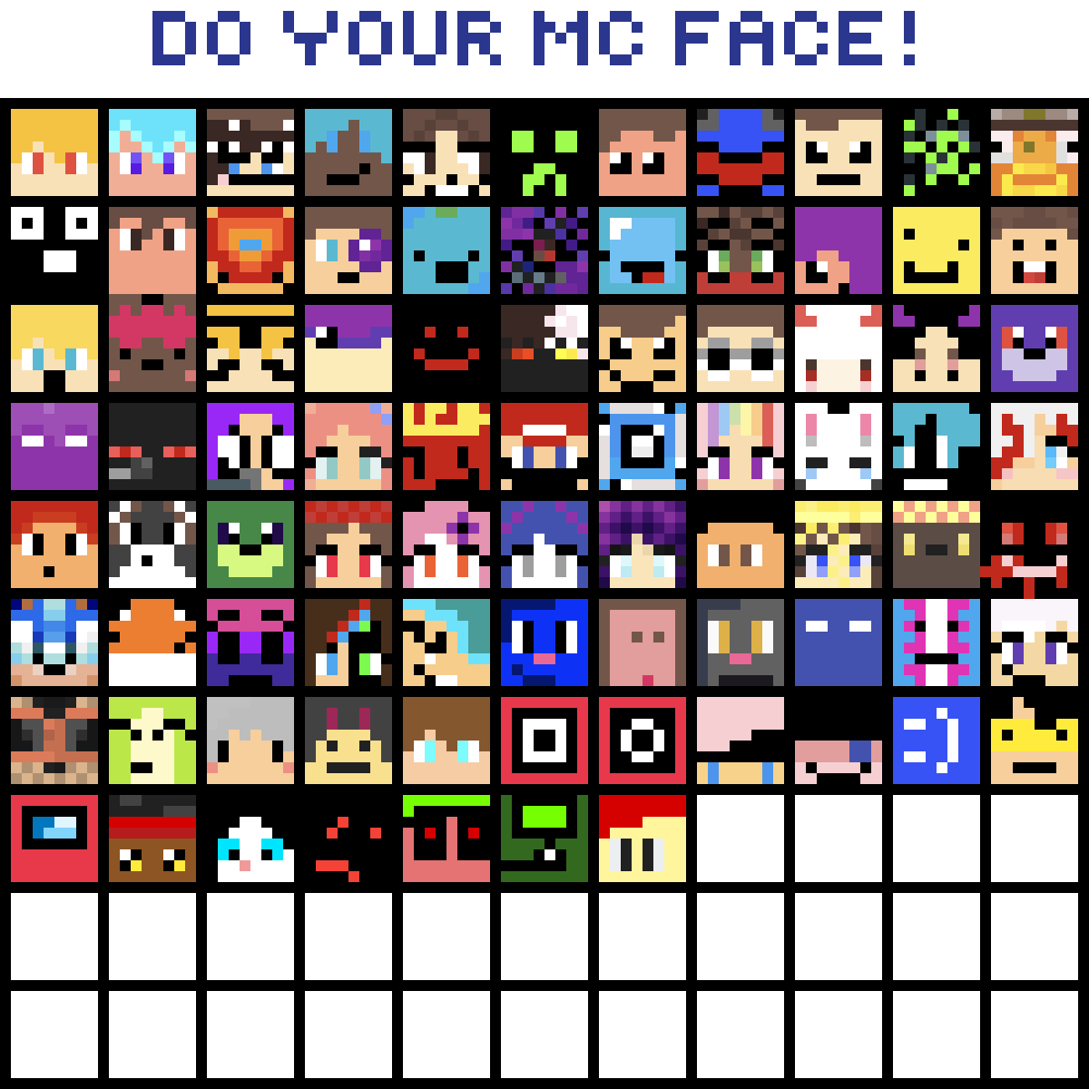 Pixilart - Make your MC face by Getclappedred
