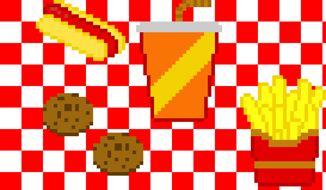 Editing Picnic with food - Free online pixel art drawing tool - Pixilart
