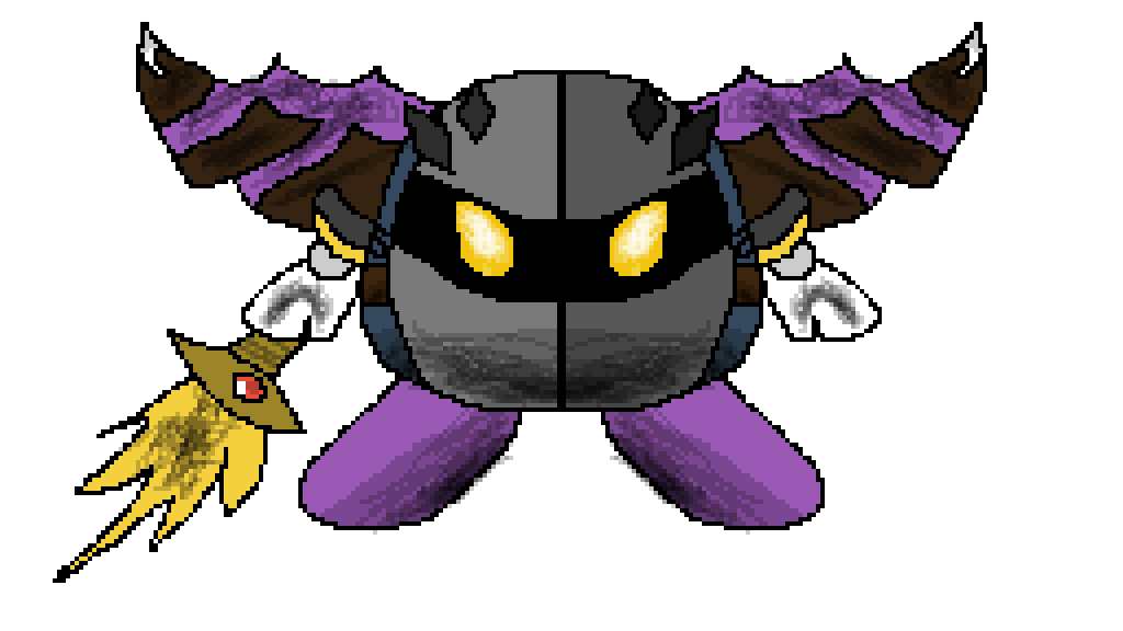 Pixilart - Meta Knight!!!!!!!! by AWalnut