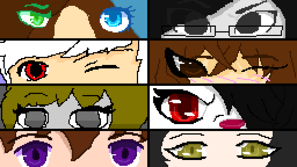 Pixilart - EYESHOT COLLAB by Scarlet