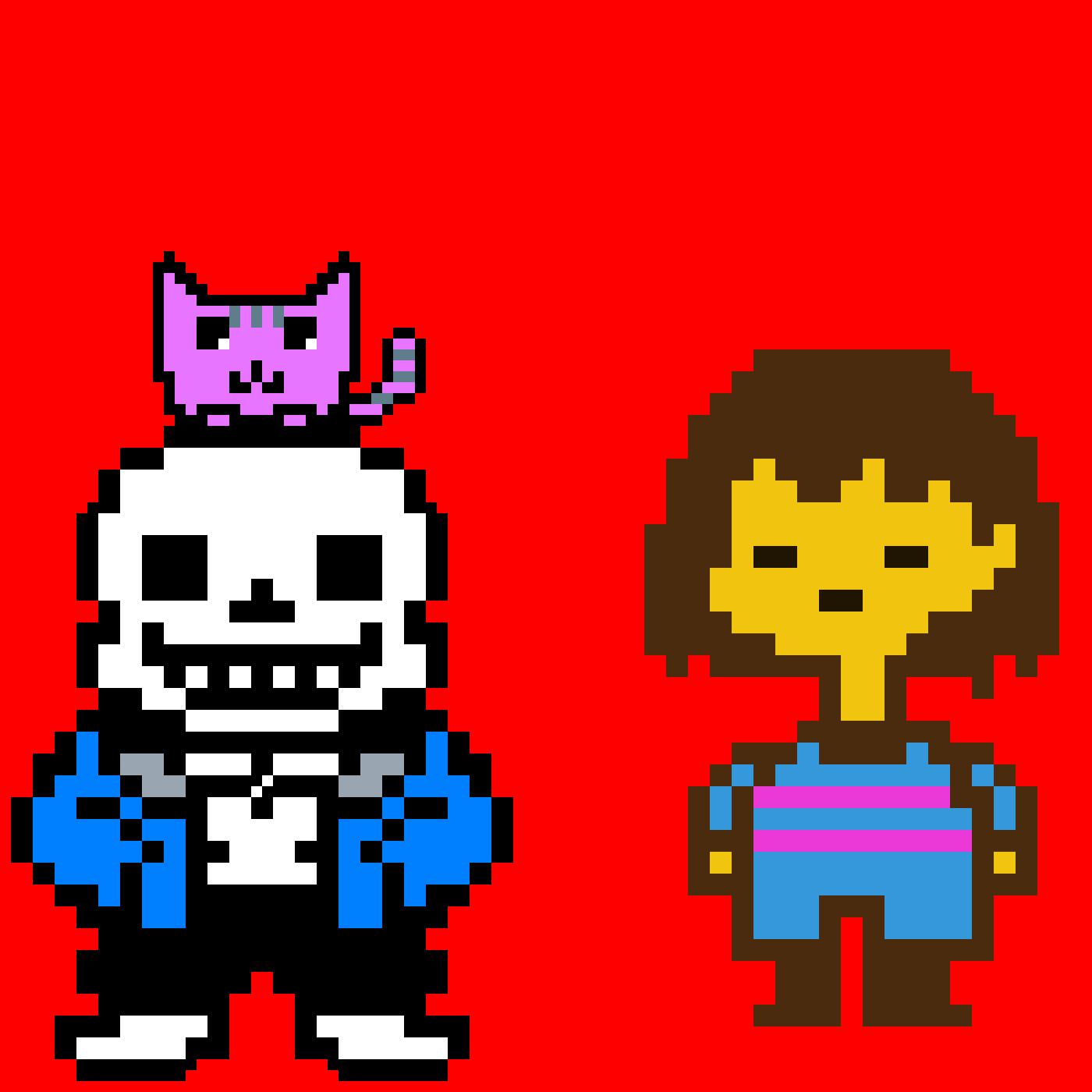 Editing undertale(ima nerd) - Free online pixel art drawing tool - Pixilart