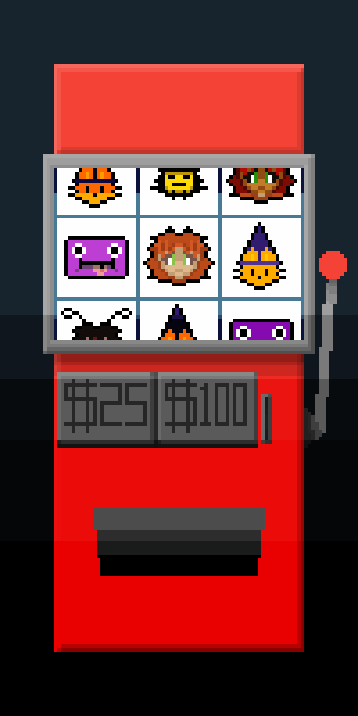 Pixilart - the slot machine by Sherley