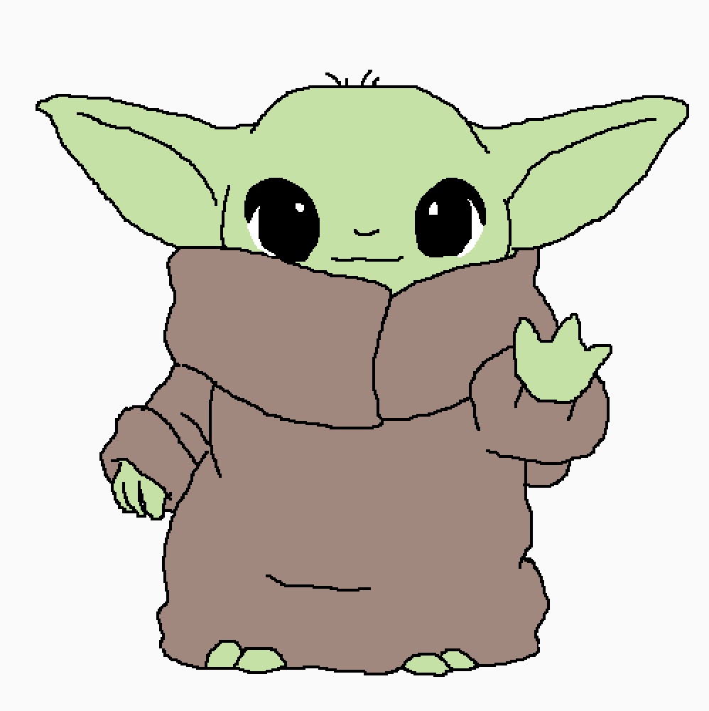 Edición Grogu - Herramienta gratuita de dibujo en línea de pixel art ...