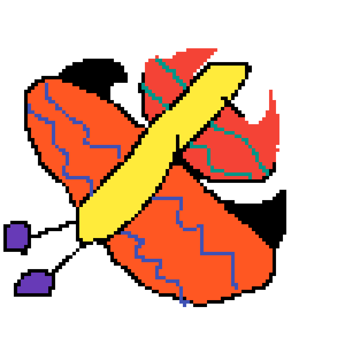 Pixilart - Mothron by Anonymous