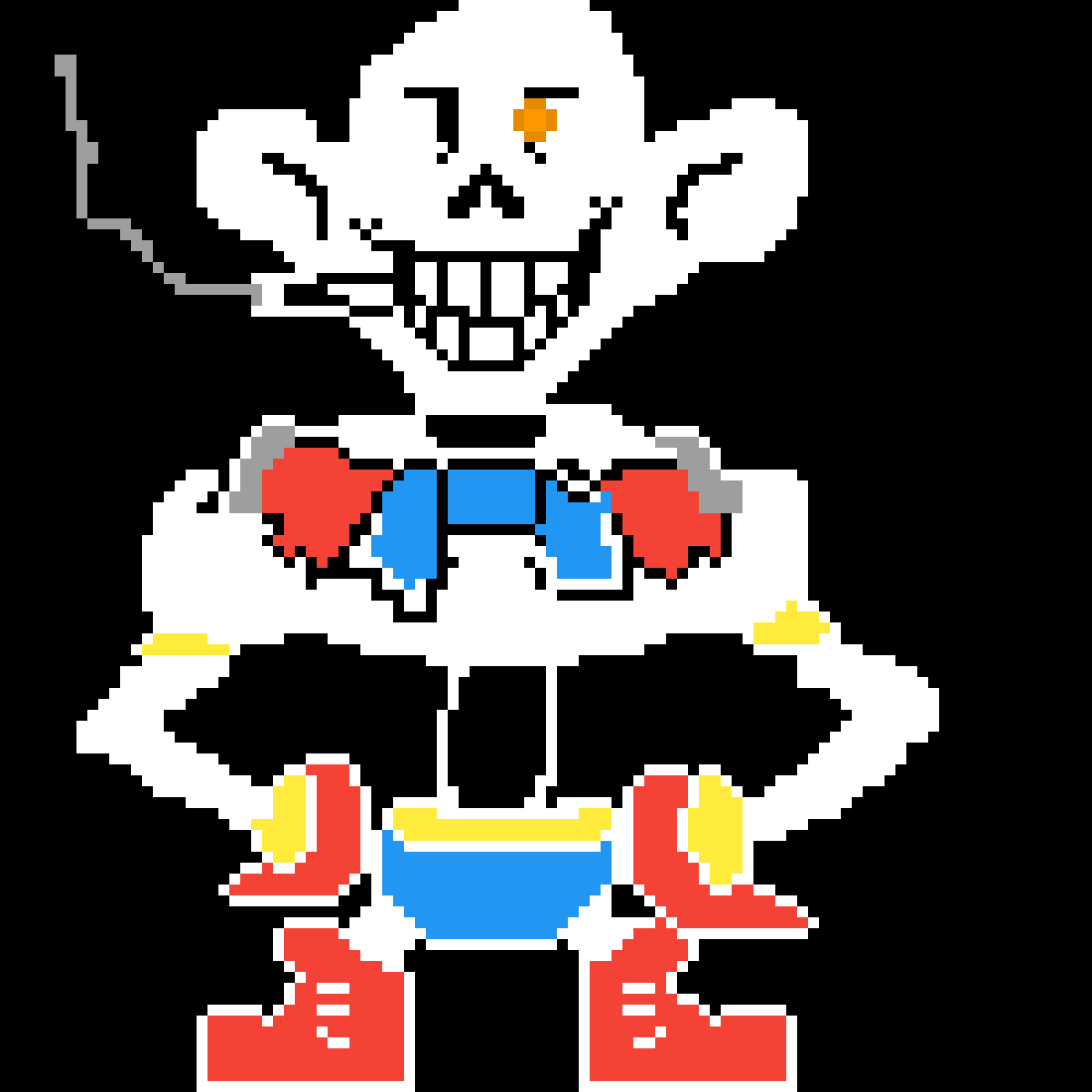 Pixilart - undertale broken deal pap by paper-blake