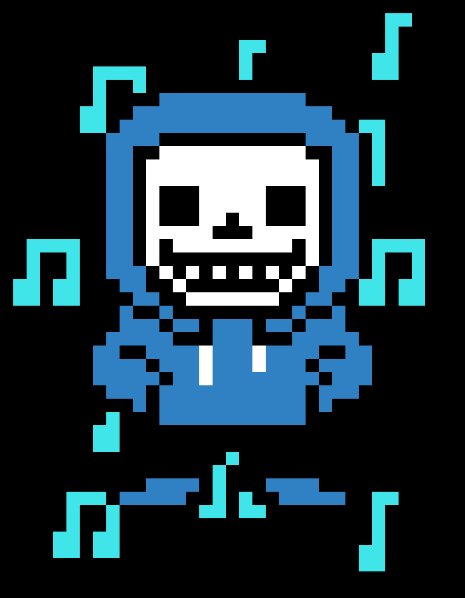 Pixilart - DanceTale Sans by Mitsukuni