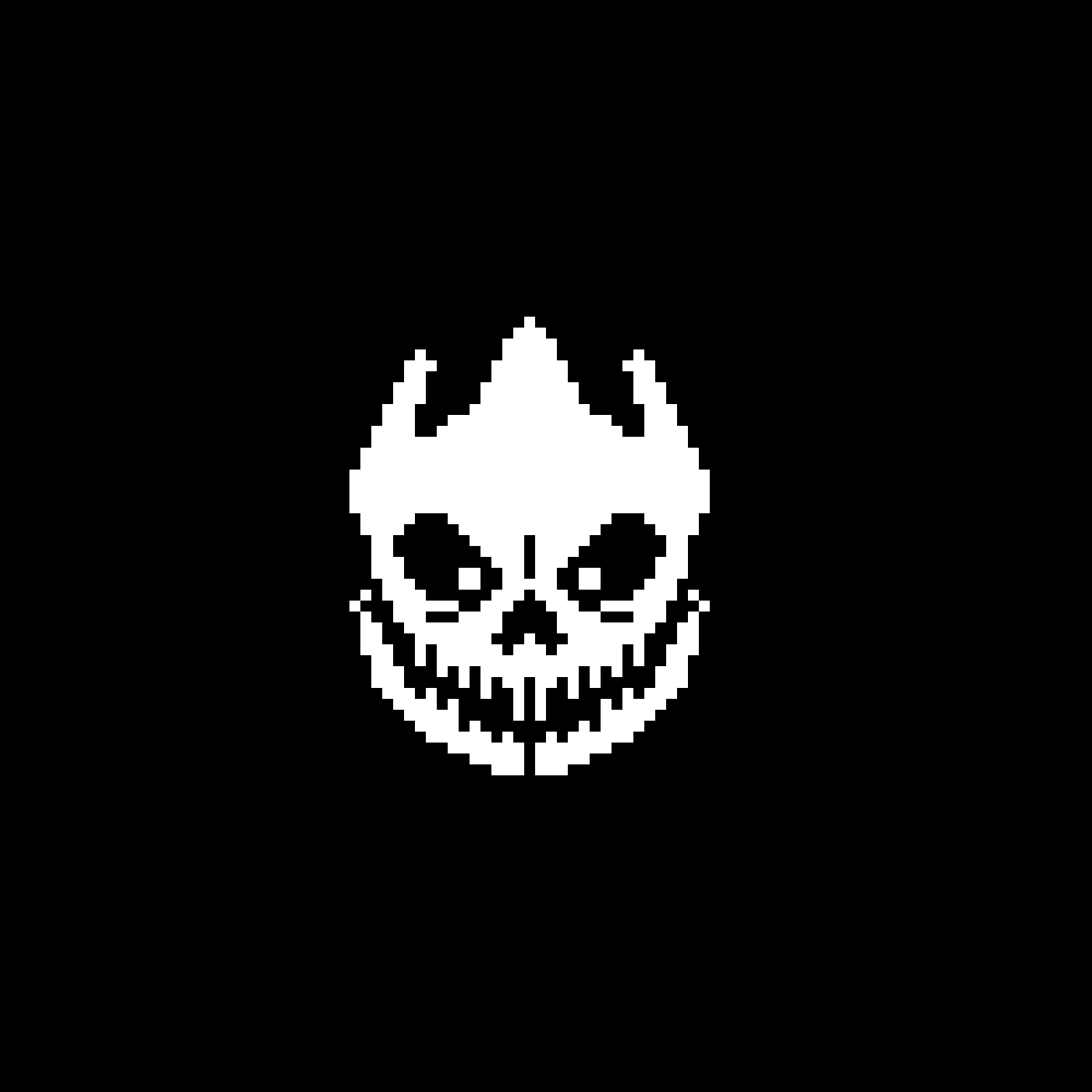 Pixilart - Gaster Blaster v2 by Member-Sans