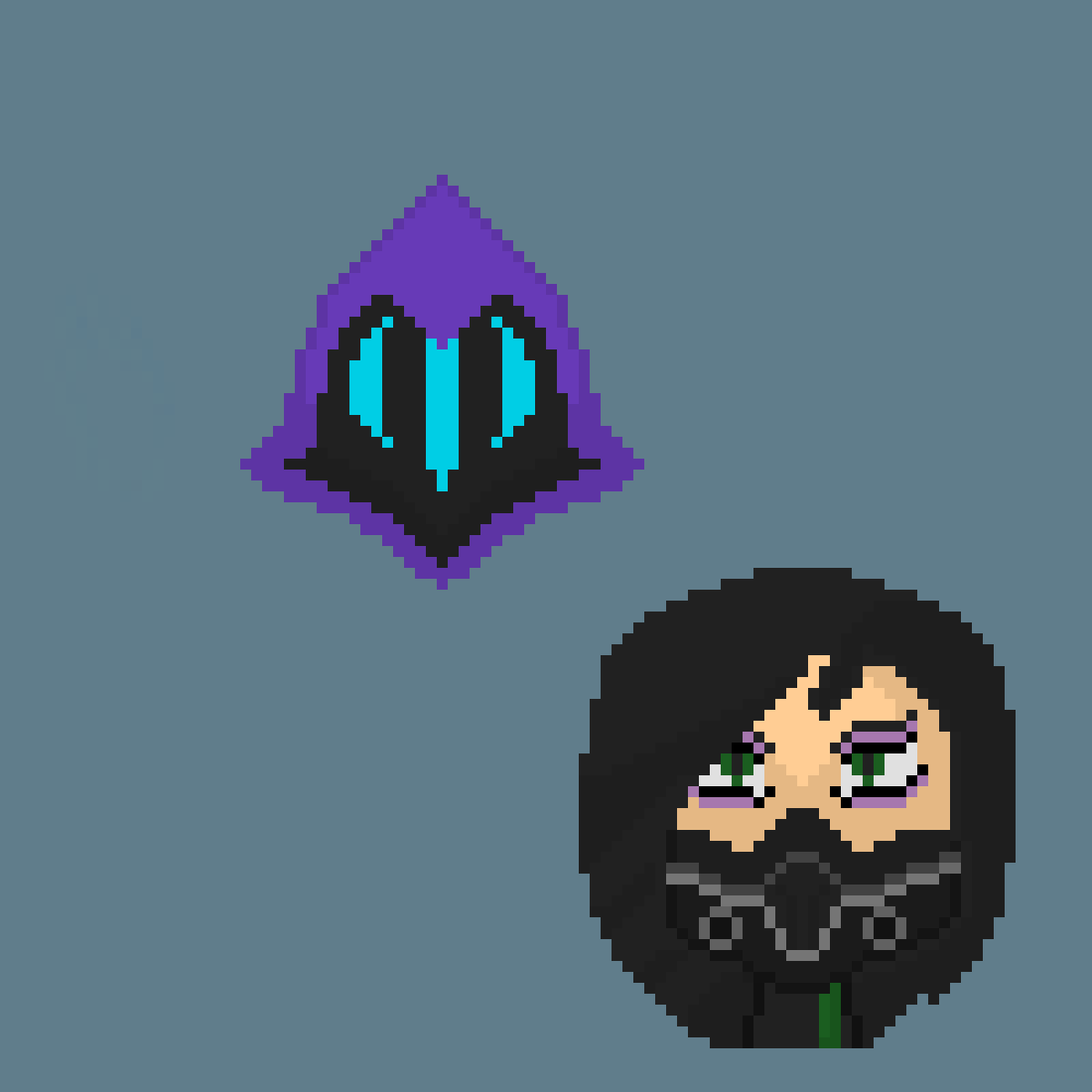 Pixilart - Omen Valorant by argoo