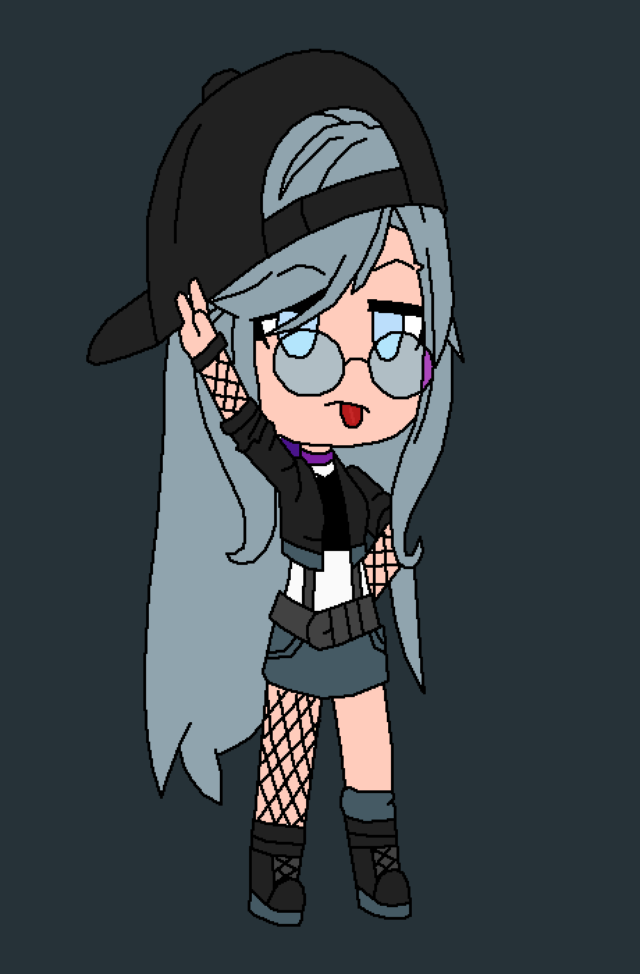 Pixilart - gacha life girl by ImPanAndProud42