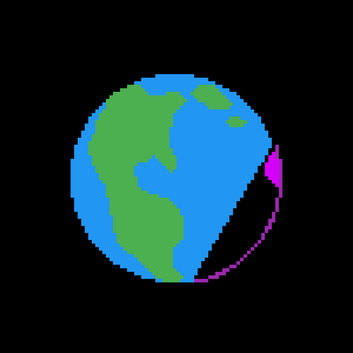 Pixilart - The 1 5 Corrupted earth by art-pixel