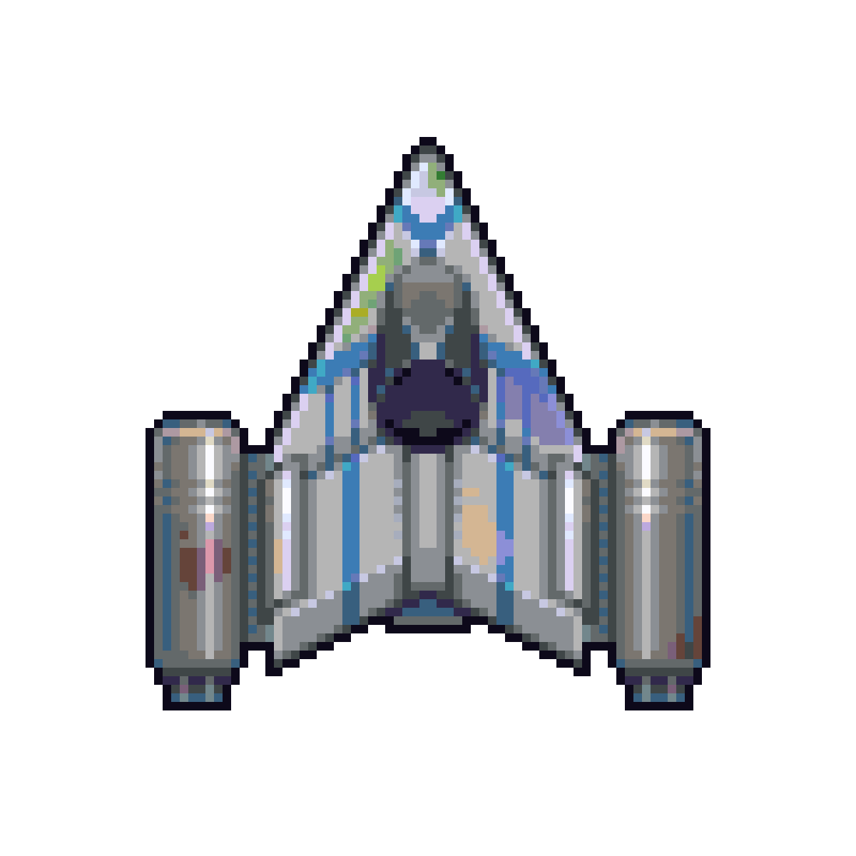 Pixilart - spaceship by dys