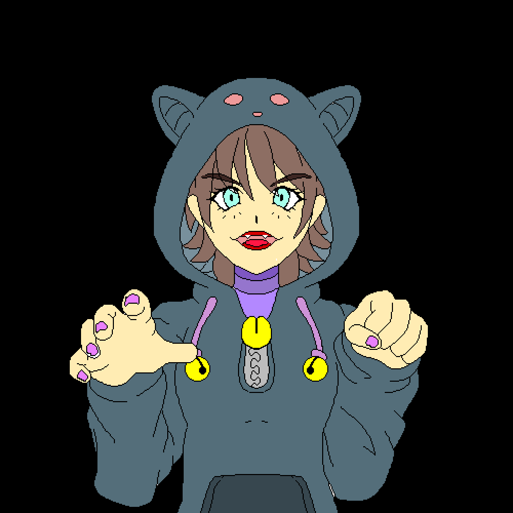 Pixilart - hello by Blue-dog