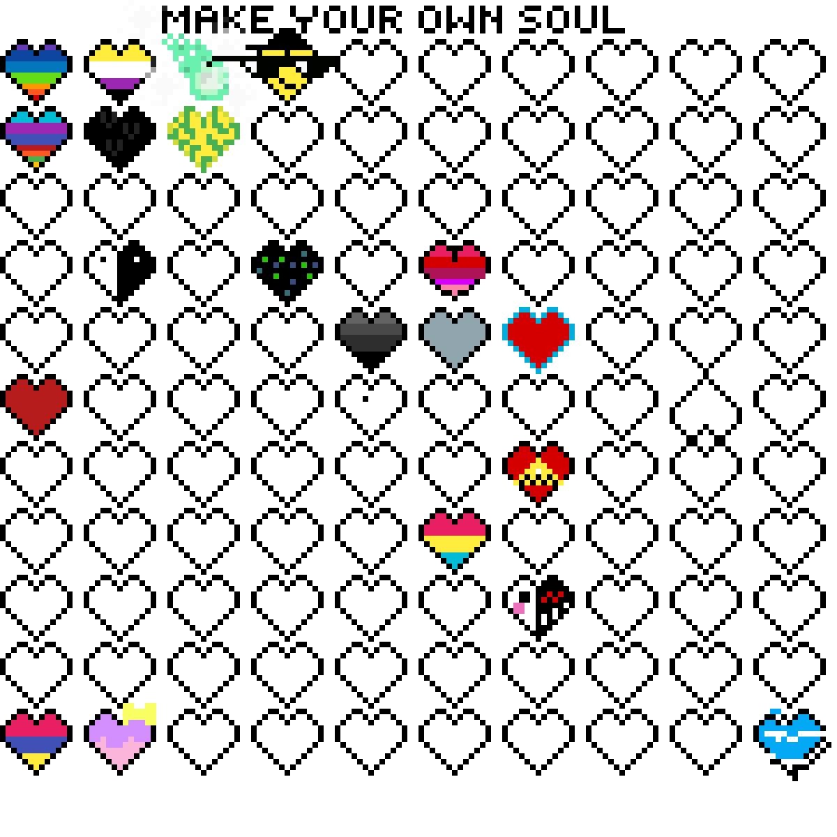 Editing Monokuma Soul - Free online pixel art drawing tool - Pixilart