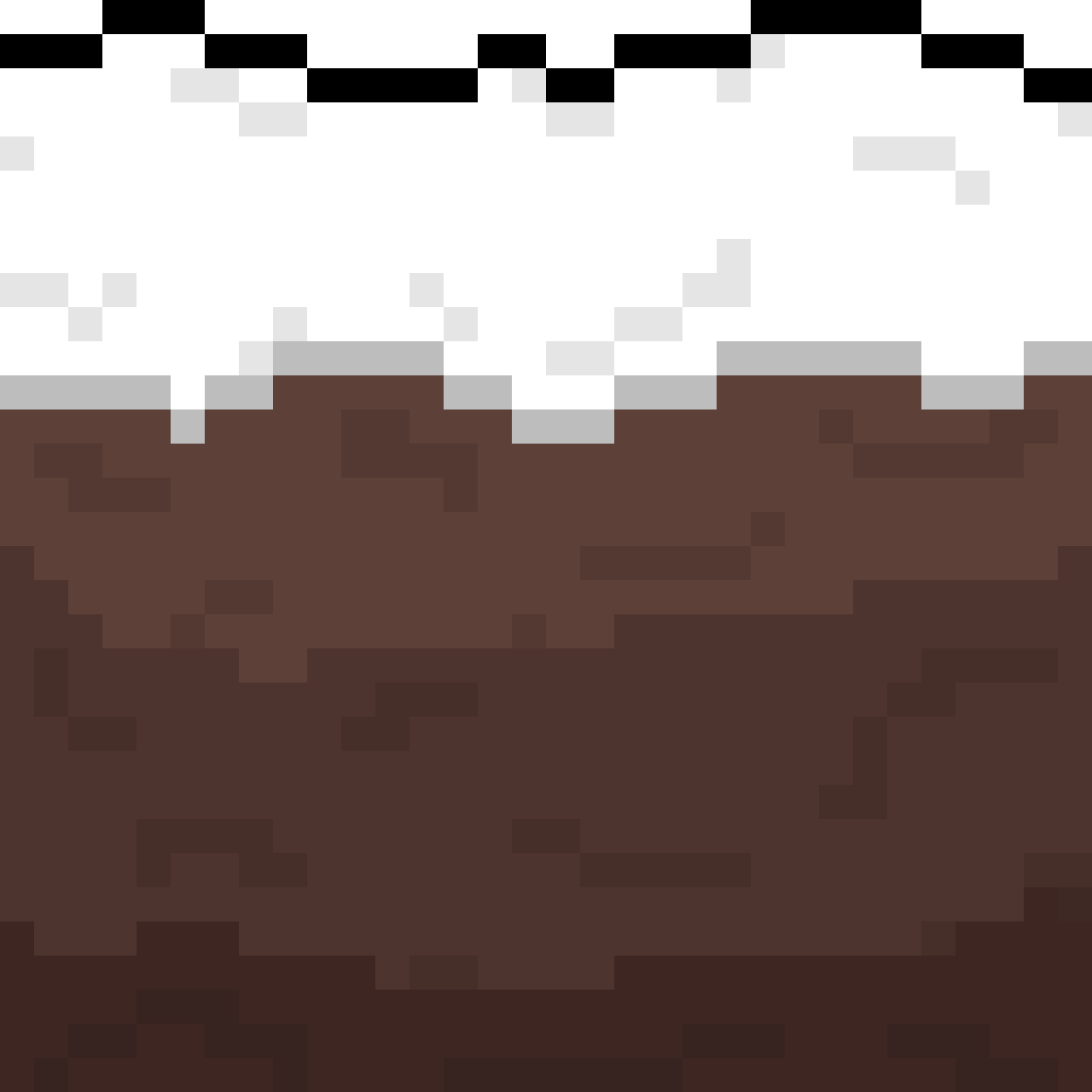 Pixilart - Snow Tile 001 - Flipped by Smoky688