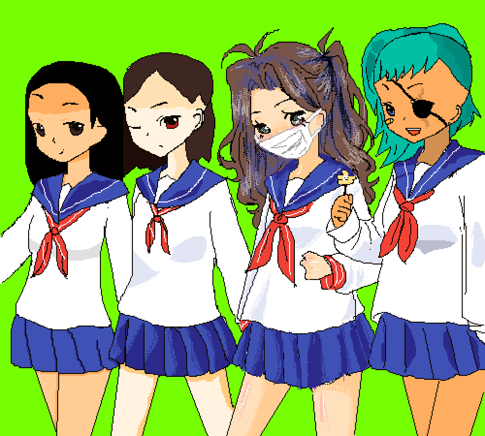 Editing (GREEN SCREEN) - Free online pixel art drawing tool - Pixilart