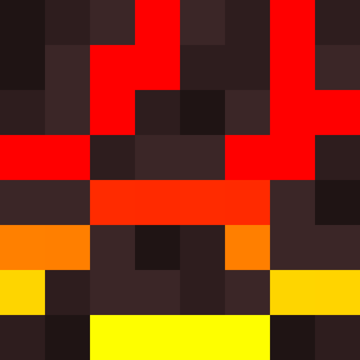Magma Cube Pixel Art Pixel Art Of A Lava Bucket : R/Minecraft