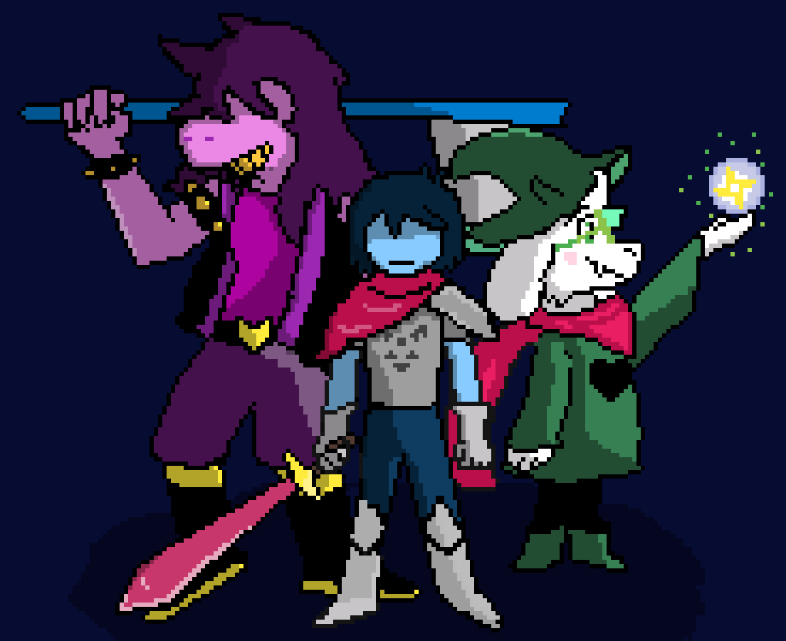 Pixilart - Deltarune by Pelor