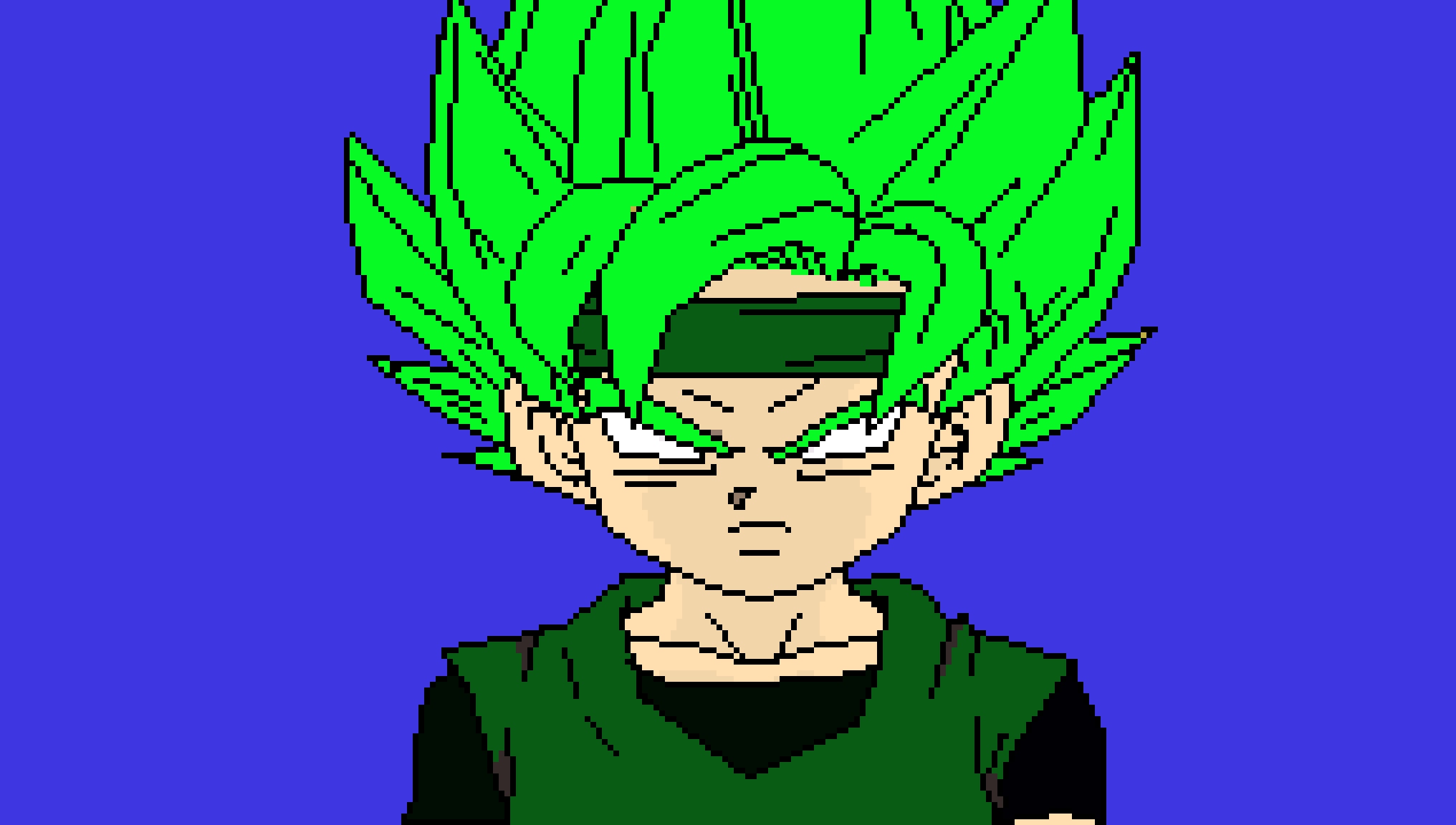 Pixilart - kid ssj chief by Diamondpearl