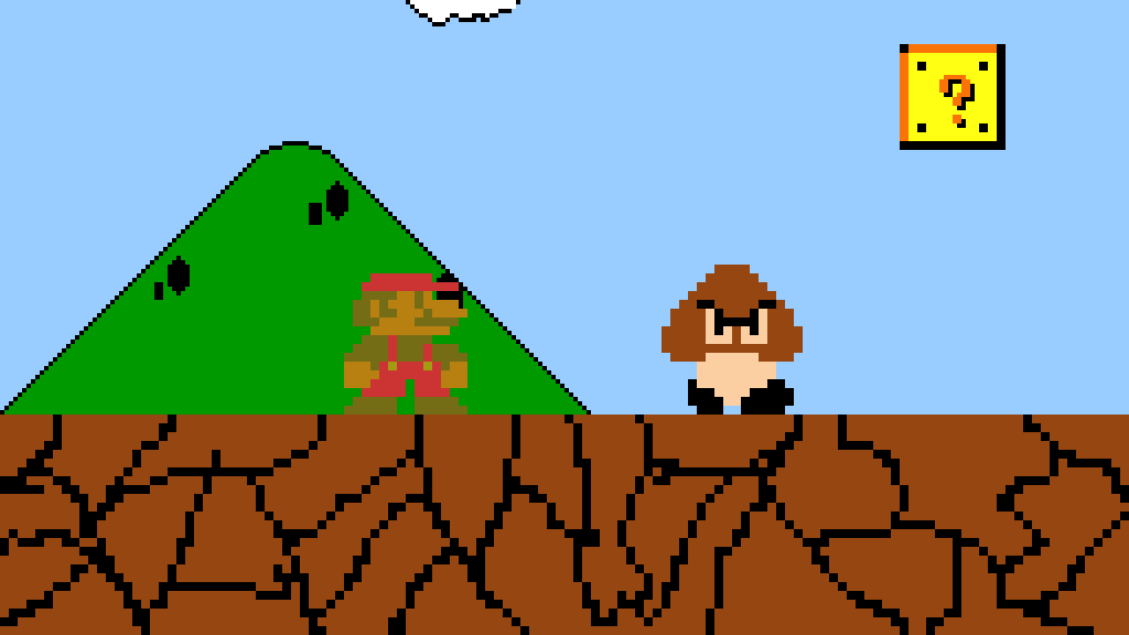 Pixilart - Mario Level 1 by Skriss