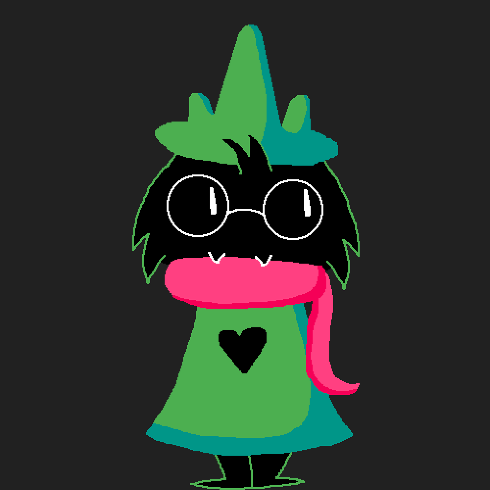 Pixilart - ralsei by Sephy123