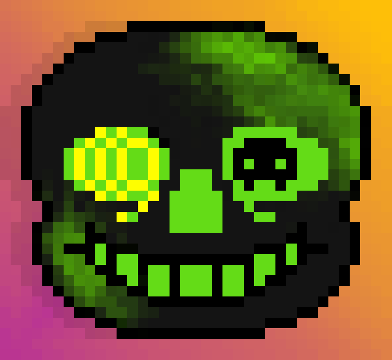 Pixilart - Biohazard Sans by GrihnYaBoi