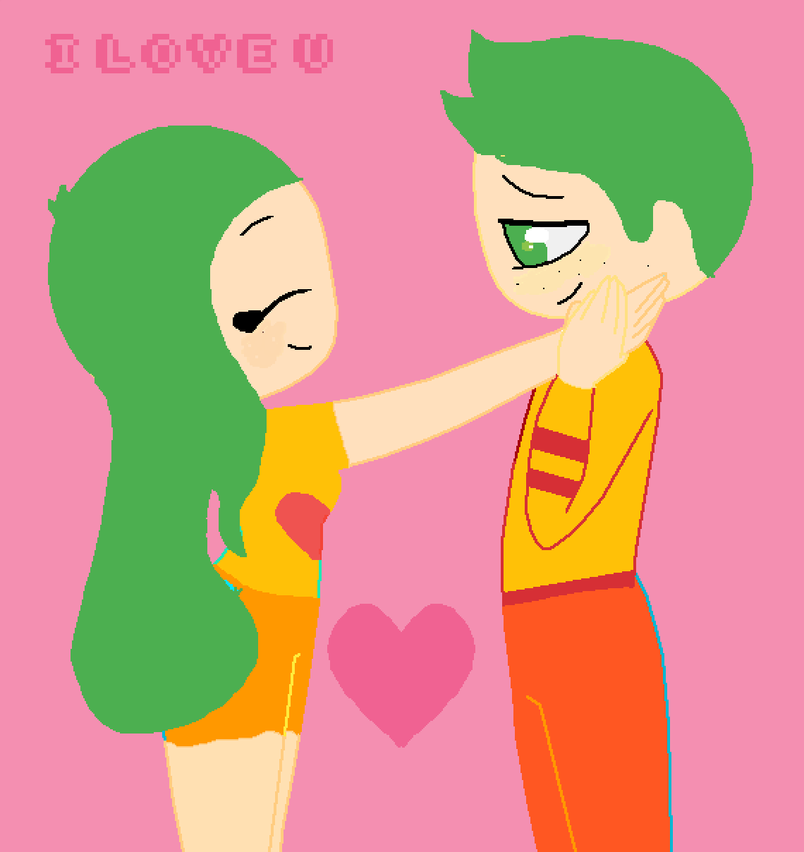 Pixilart - froppy and midoriya by 24mccsha