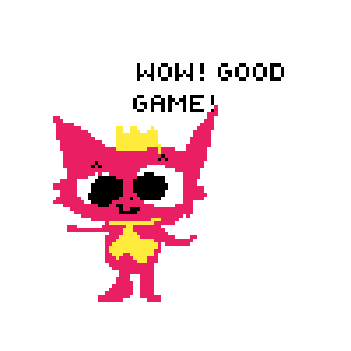 Pixilart - pinkfong vs mario by Madelyne-me