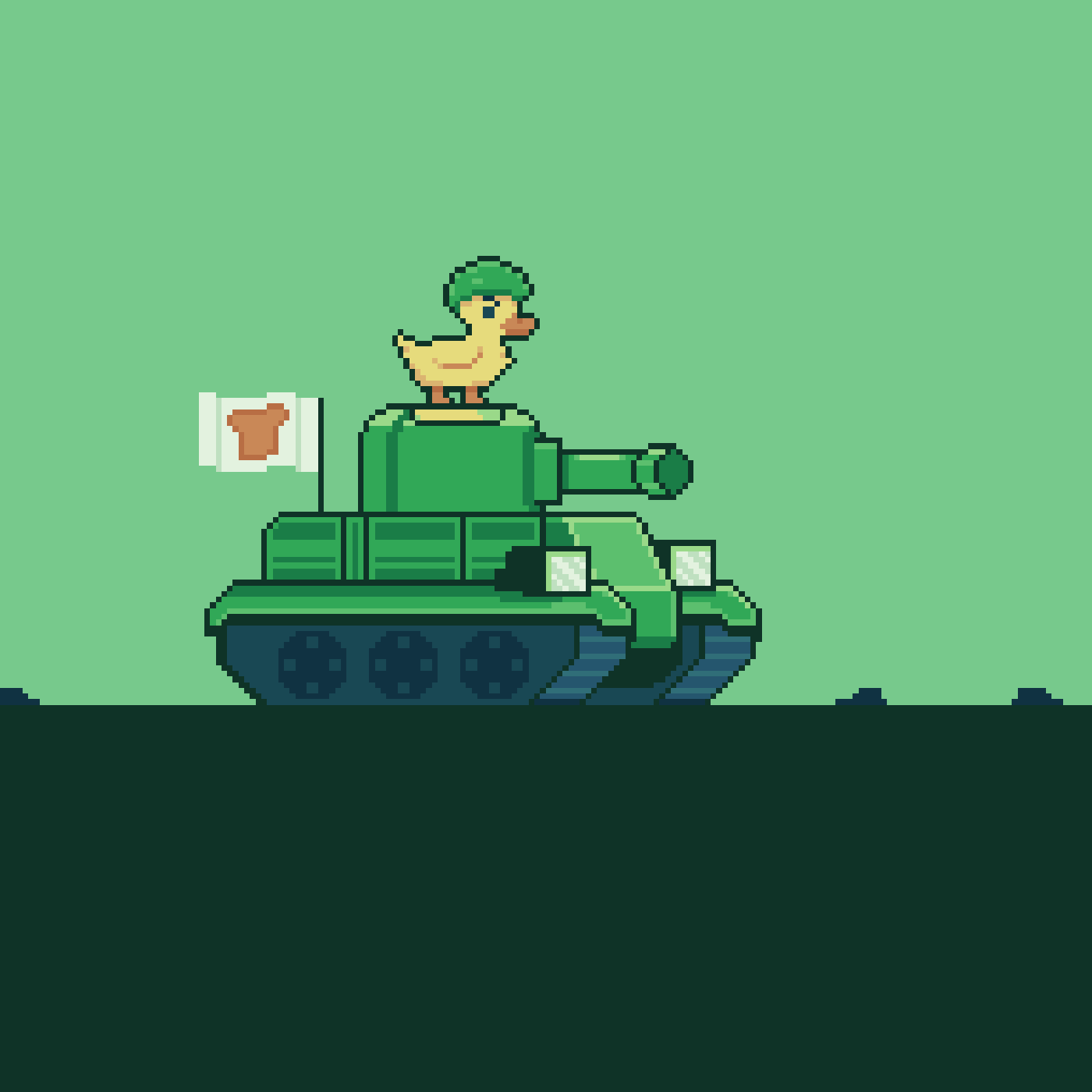 Pixilart - Duck Tank by Arrist