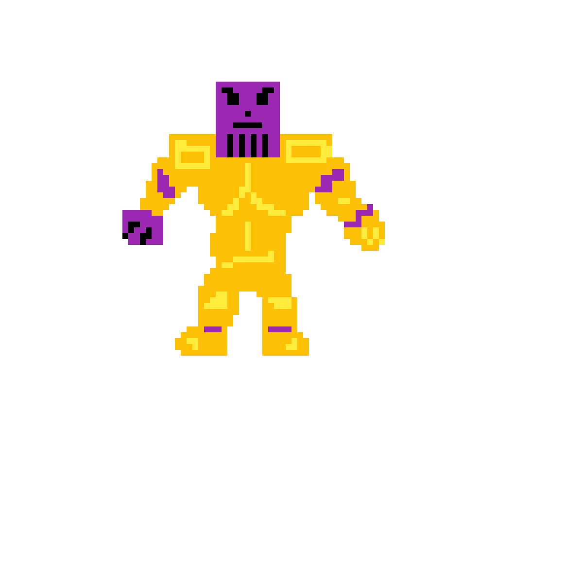Editing thanos sprite - Free online pixel art drawing tool - Pixilart