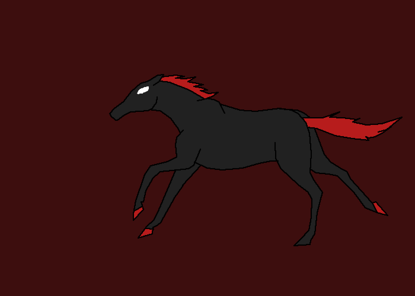 Pixilart - badboyhalo as horse by EclipseFNAF